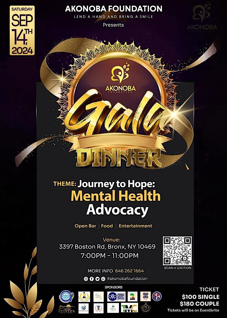 AKONOBA FOUNDATION GALA DINNER, 3397 Boston Rd, The Bronx, 14 September ...