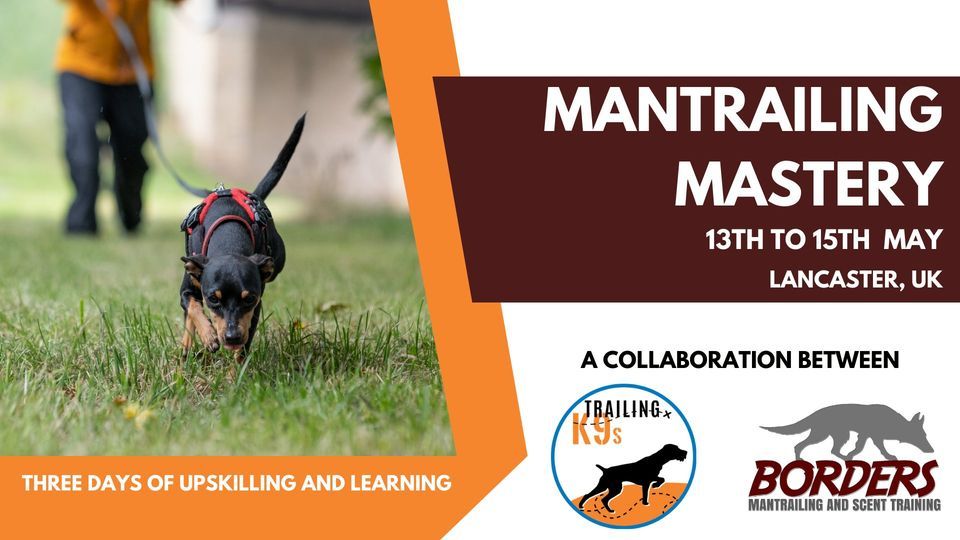 Mantrailing Mastery - Lancaster - Trailing K9s and Borders Mantrailing ...