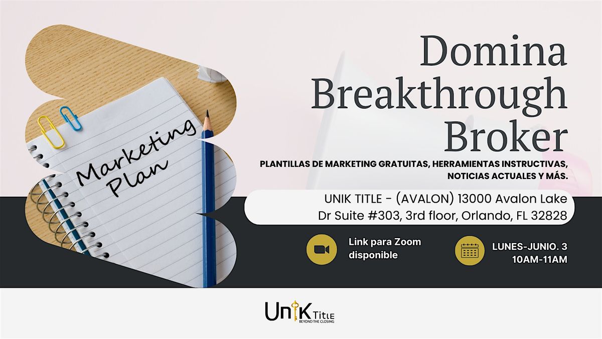 Domina Breakthrough Broker, 13000 Avalon Lake Dr suite 303 3rd floor ...
