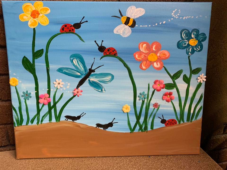 Beyond The Spectrum :Create Your Own Flower Garden Painting with ...