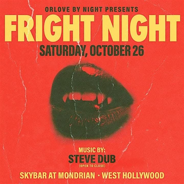 Fright Night at Skybar at Mondrian [Saturday, 10/26], Skybar at the ...