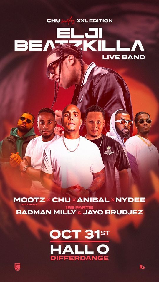 CHU INVITES – ELJI BEATZKILLA ( Live Band ), Centre Omnisportif ...