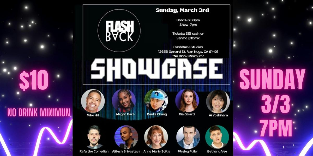 Stand Up Comedy Show: Flashback Comedy Showcase, FlashBack Comedy, Van ...