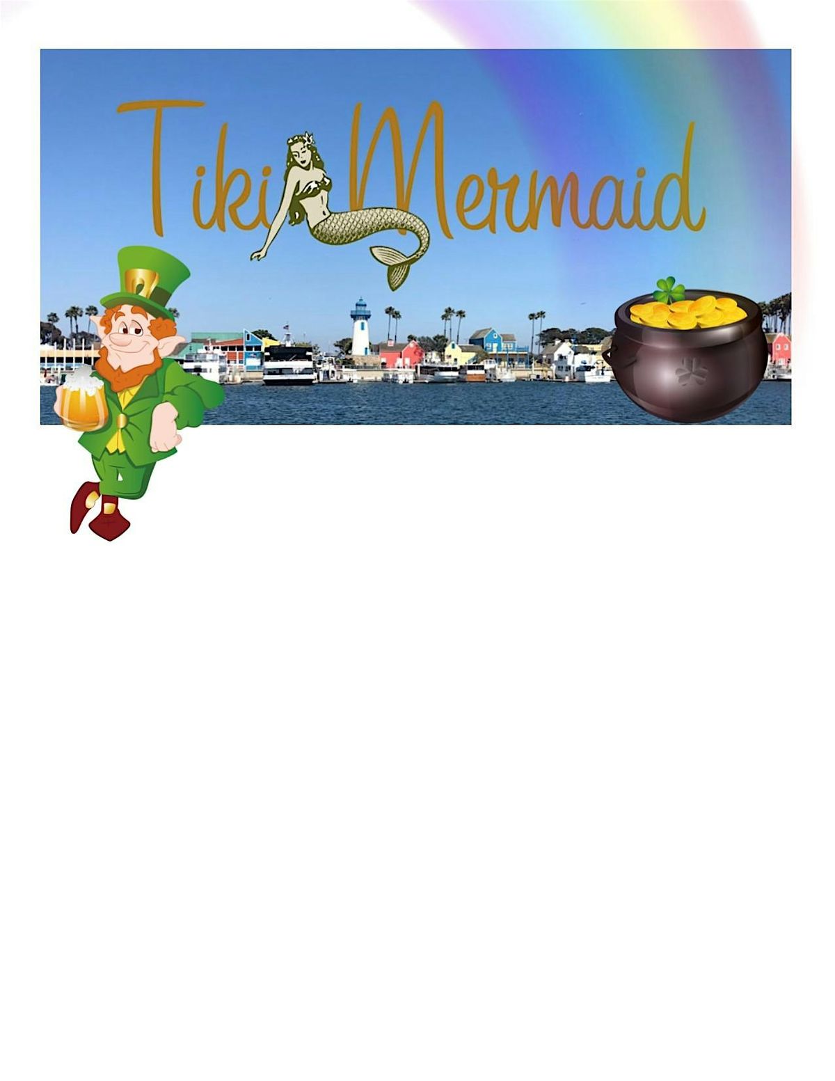 Tiki Mermaids St. Patricks Day Harbor Cruise, Tiki Mermaid Yacht ...