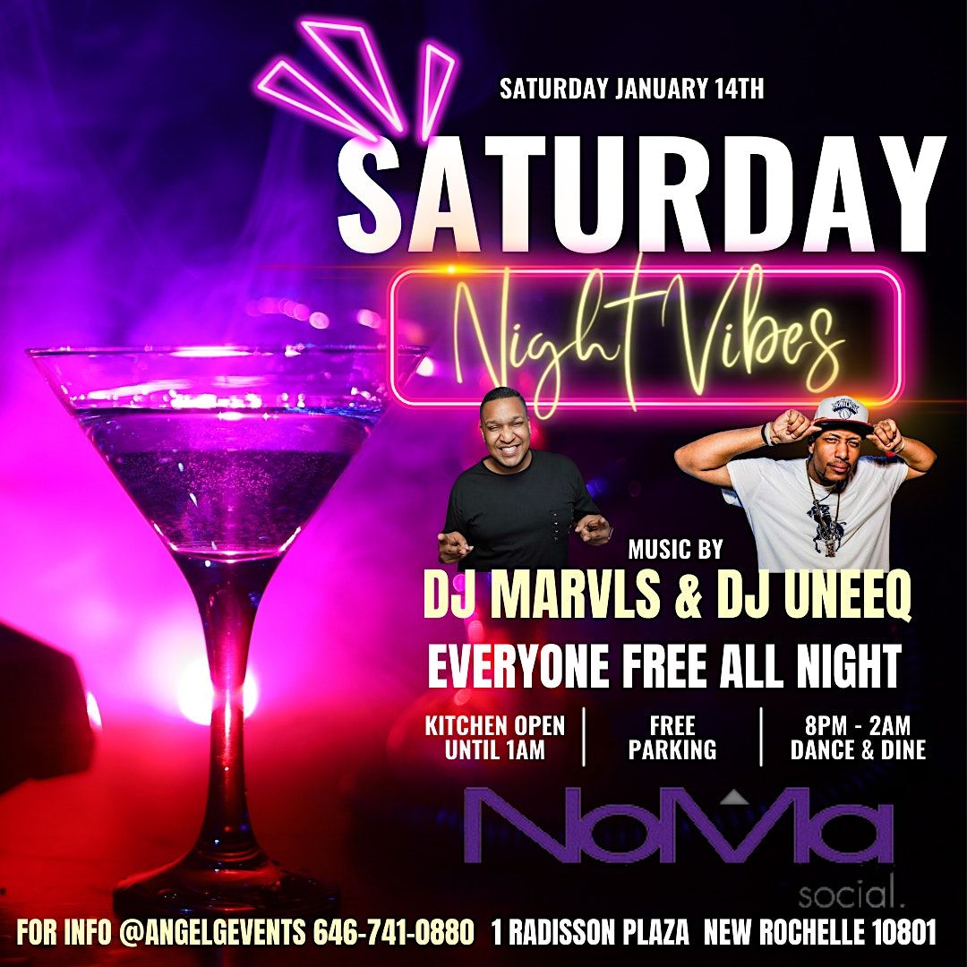 Saturday Night Vibes Dance Party @ NoMa Social, NoMa Social, New ...