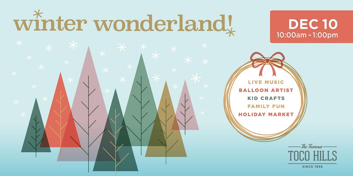 Winter Wonderland at Toco Hills, Spiller Park Coffee Toco Hill ...