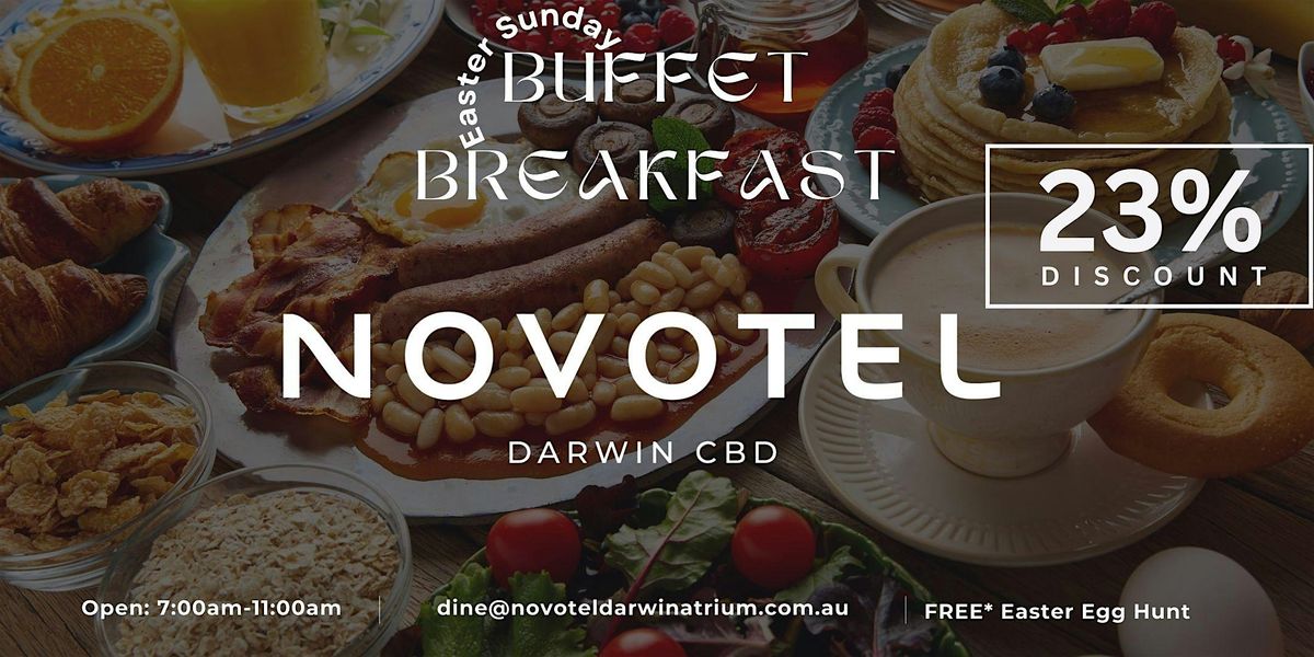 Easter Buffet breakfast, Novotel Darwin CBD, Darwin City, 31 March 2024 ...