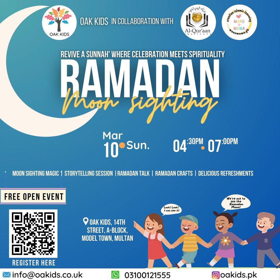 Ramadan Moon sighting Open Event?, Street no 14, A-Block Model town ...