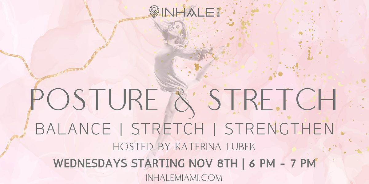 Posture + Stretch, Inhale Miami, 8 November 2023 | AllEvents.in