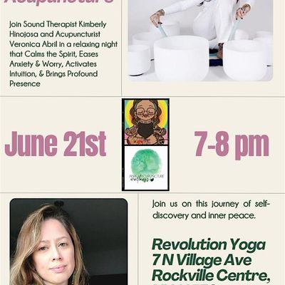 Full moon Sound Bath + Third eye acupuncture, Revolution Yoga ...