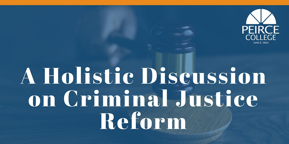 A Holistic Discussion on Criminal Justice Reform with Dr. Thaddeus ...