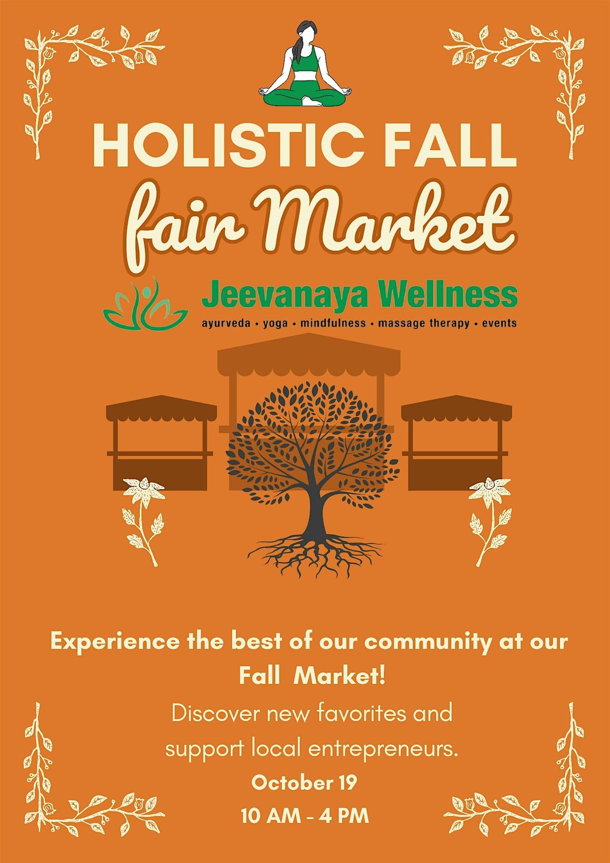 Holistic Fall Fair Market, Jeevanaya Wellness, Barrie, 19 October 2024 ...