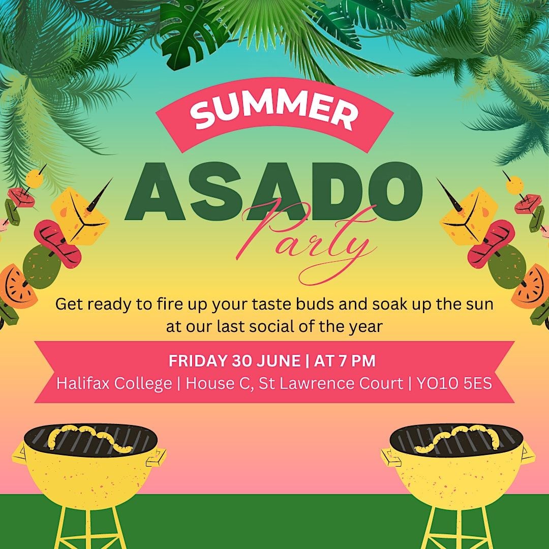 Summer Asado Party 2023, St Lawrence Court, York, 30 June 2023 ...
