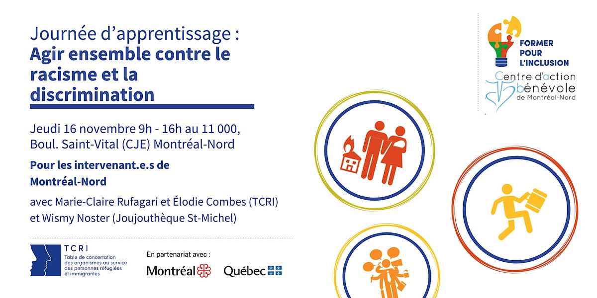 Racisme et discriminations – Former pour l’inclusion 16 nov., Rond ...