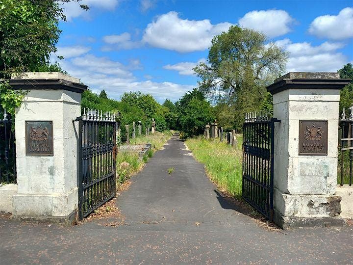 Balmoral Cemetery walking tour, Balmoral Cemetery, Belfast, 10 August ...