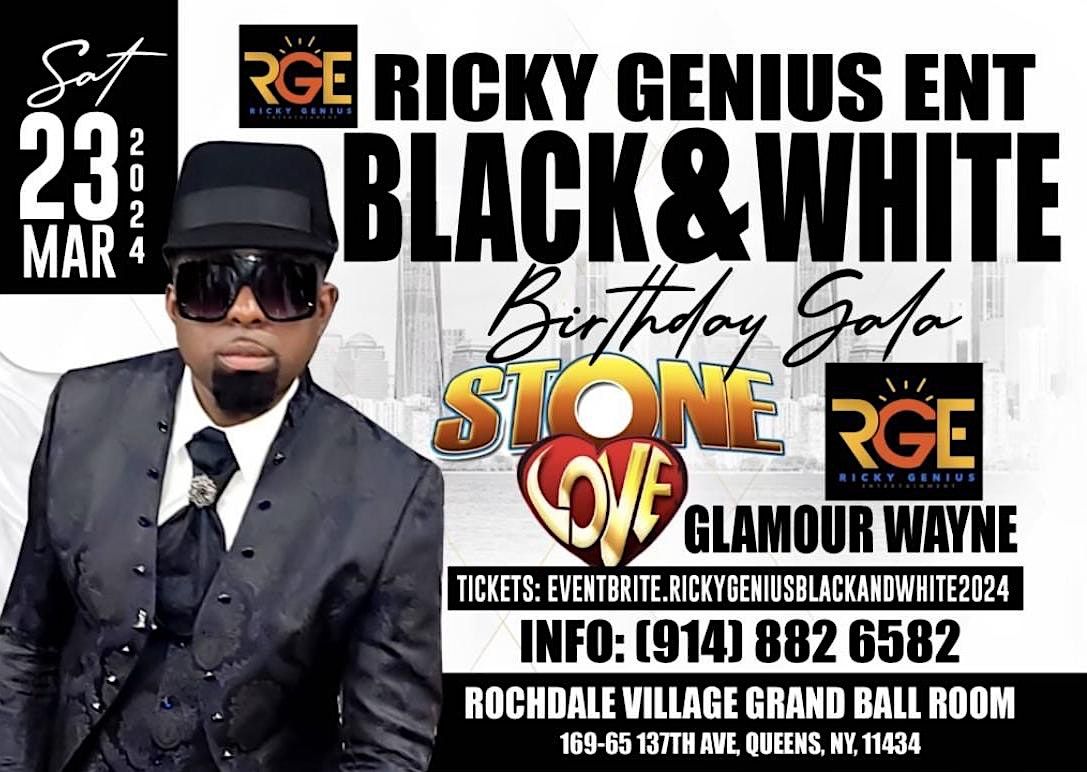 RGE RICKY GENIUS BLACK AND WHITE 2024, 169-65 137th Ave, Queens, 23 ...