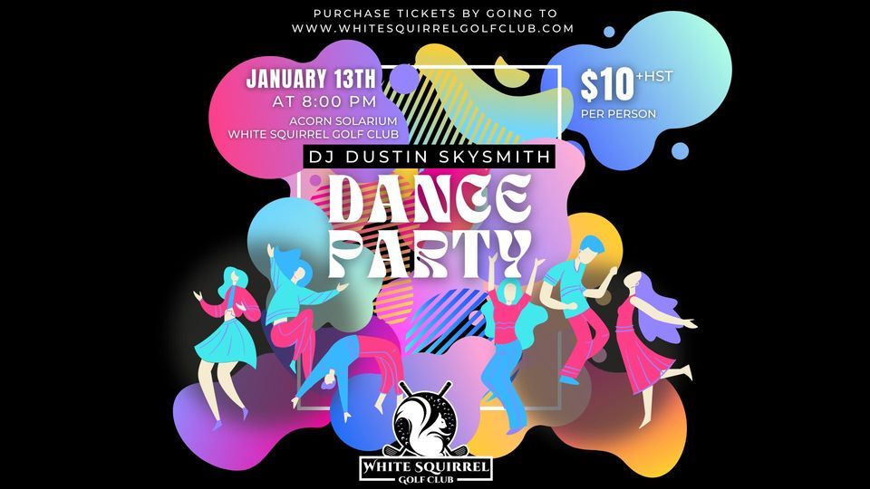 DJ Dance Party , White Squirrel Golf Club, Grand Bend, 13 January 2024 ...