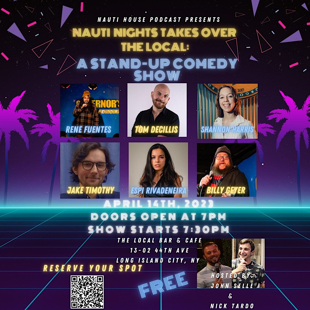 Nauti Nights Takes Over The Local: A Stand-Up Comedy Show, The Local NY ...