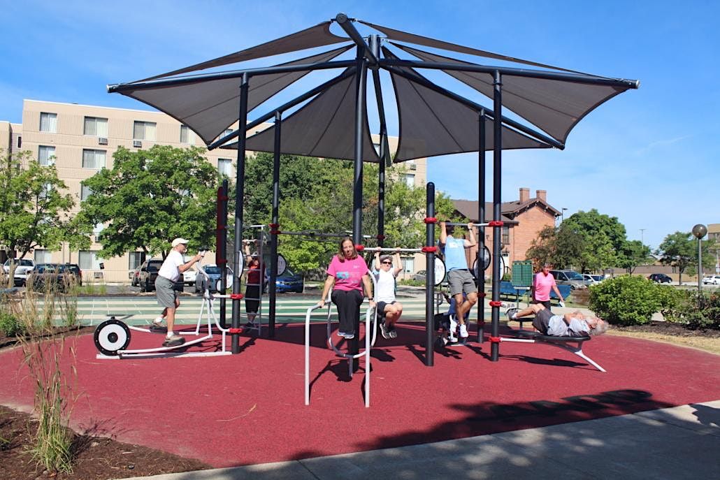 Introduction and Drop-In for the Outdoor Fitness Park, Fort Wayne Parks ...