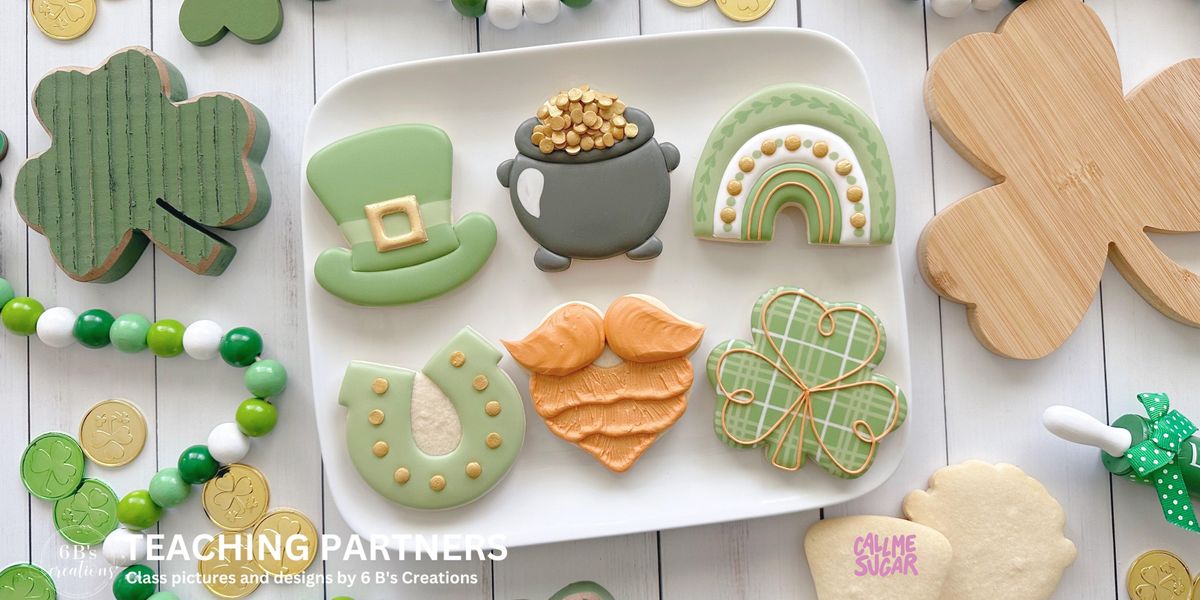 Luck of the Irish Sugar Cookie Decorating Class, Sabone Kitchen, Woods ...