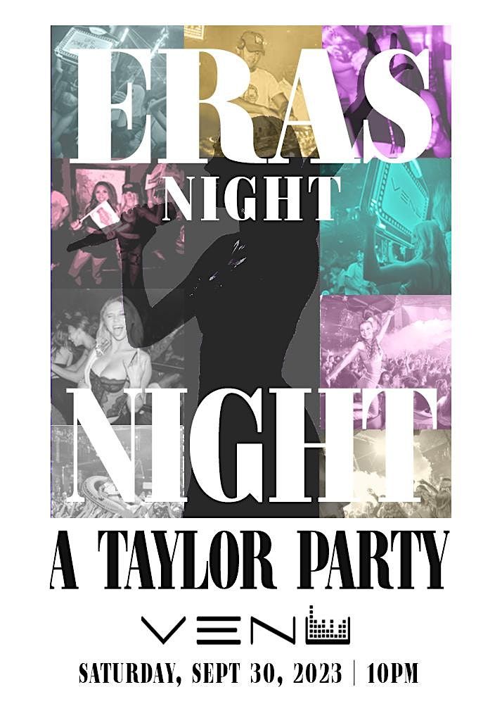 The Eras Party - A Taylor Swift Party Night, VENU, Buffalo, 30 ...