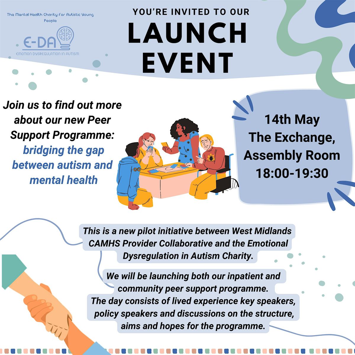 In Person Launch Drop in:Community Peer Mentor Support Programme, The ...
