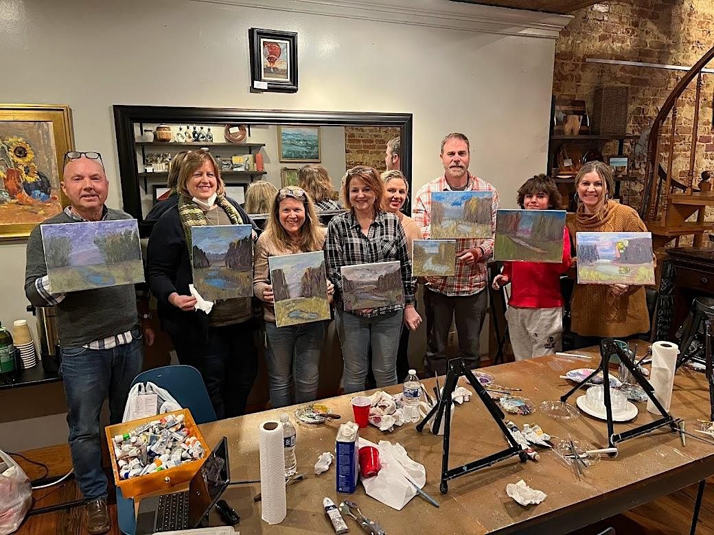 Oil Painting with Thomas Bradshaw, In Town Art, Blackstone, 31 May 2023 ...