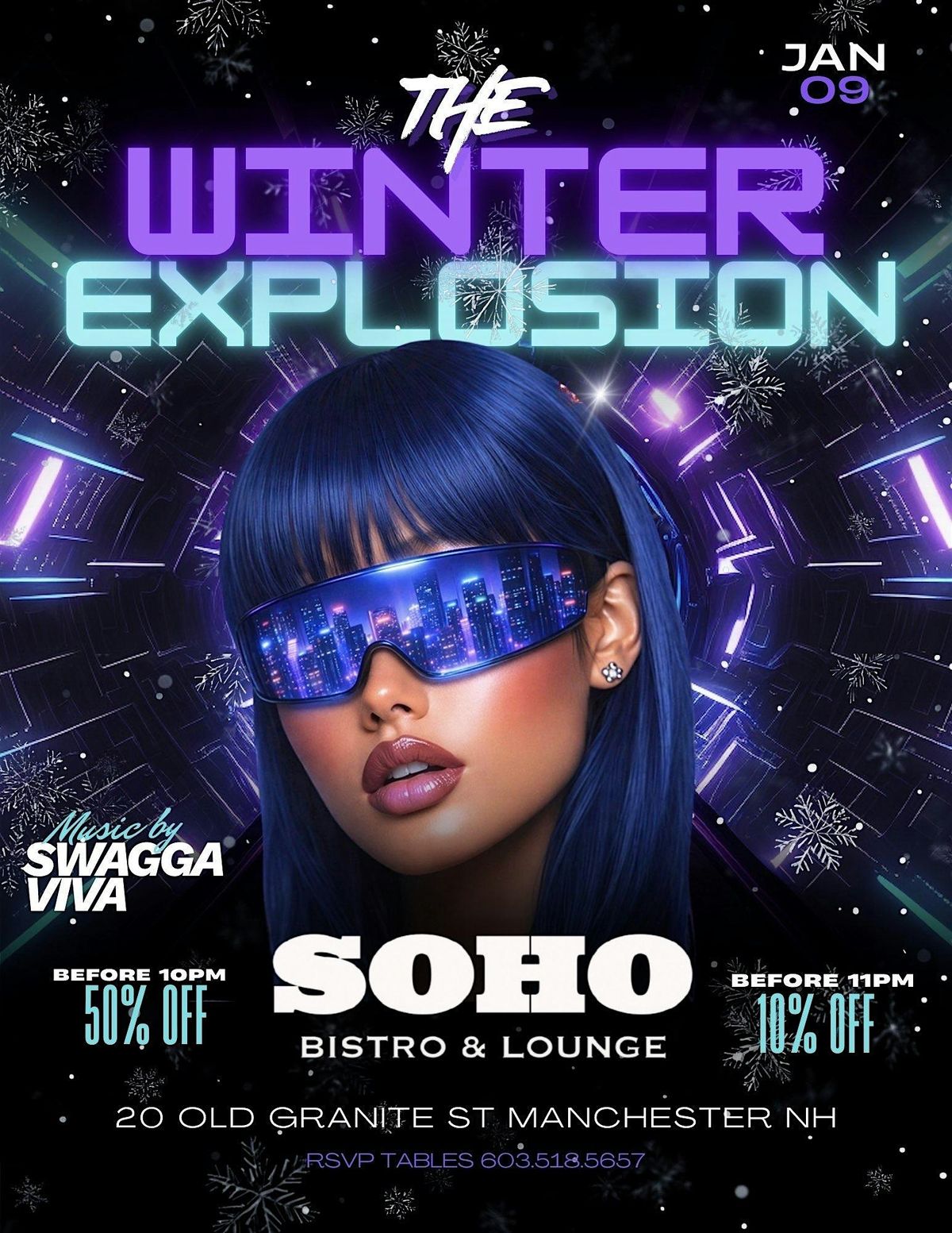Winter Explosion, SoHo, Manchester, 9 January 2026 | AllEvents