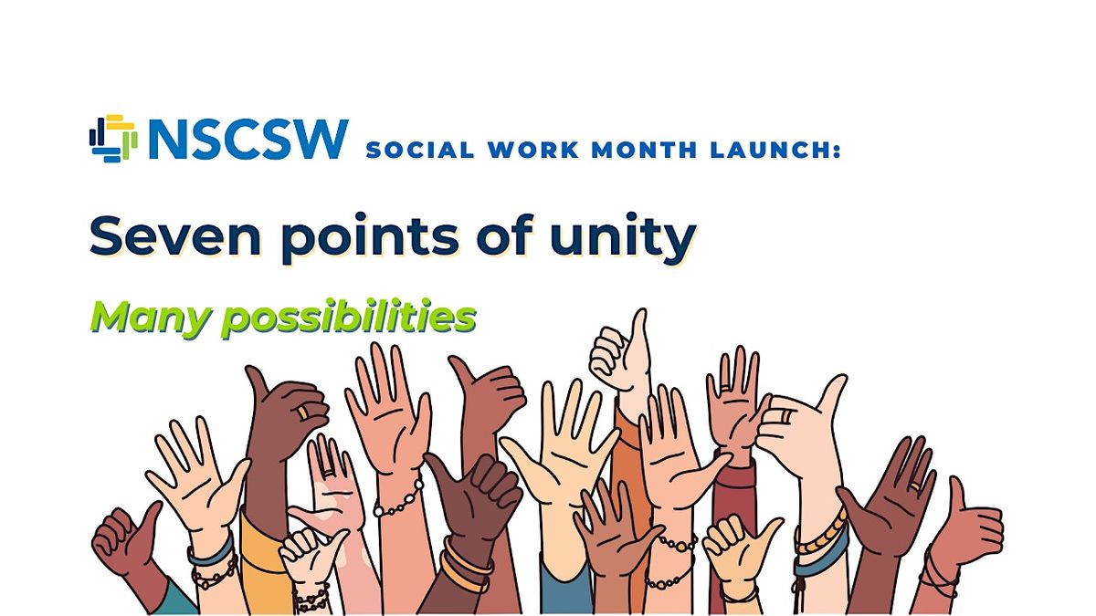 NSCSW launch of National Social Work Month 2024, March 1 2024 | Online ...