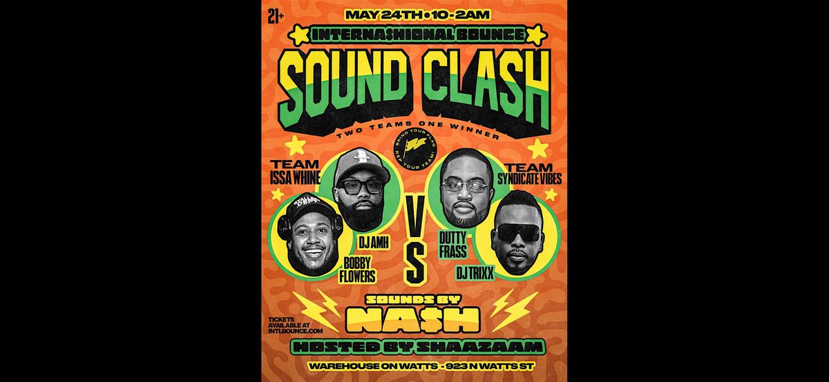 Interna$hional Bounce Sound Clash, broad hall., Philadelphia, 24 May to 25 May | AllEvents.in