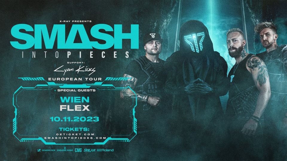 Smash Into Pieces • Wien • Flex, FLEX, Schwechat, 10 November 2023 ...
