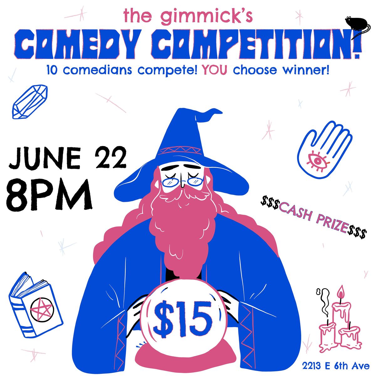 COMEDY COMPETITION @ THE GIMMICK! BYOB!, The Gimmick, Tampa, 22 June ...