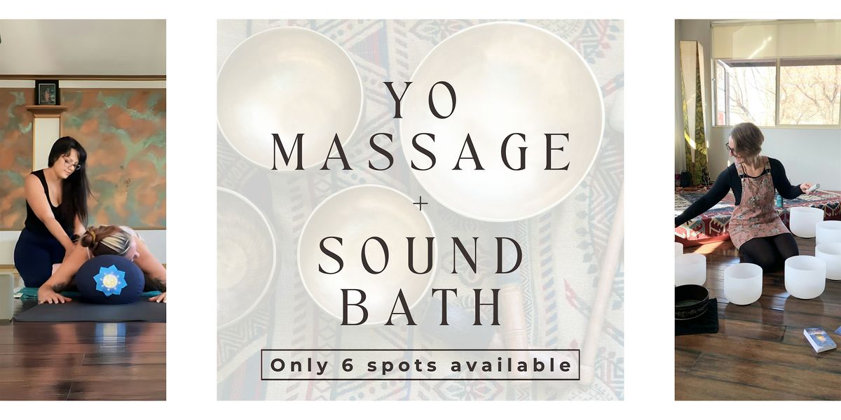 Sound Bath + Yoga Massage, The Yoga Center Reno, 18 May 2024 | AllEvents