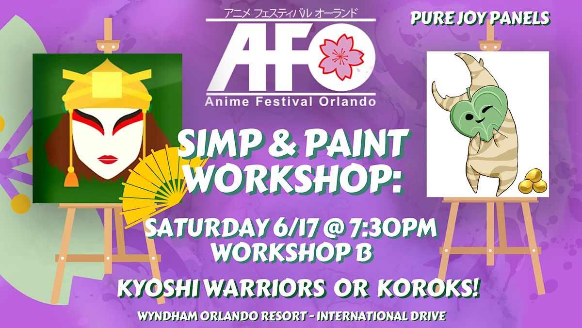 Simp & Paint @ AFO!, Wyndham Orlando, 17 June 2023 | AllEvents.in