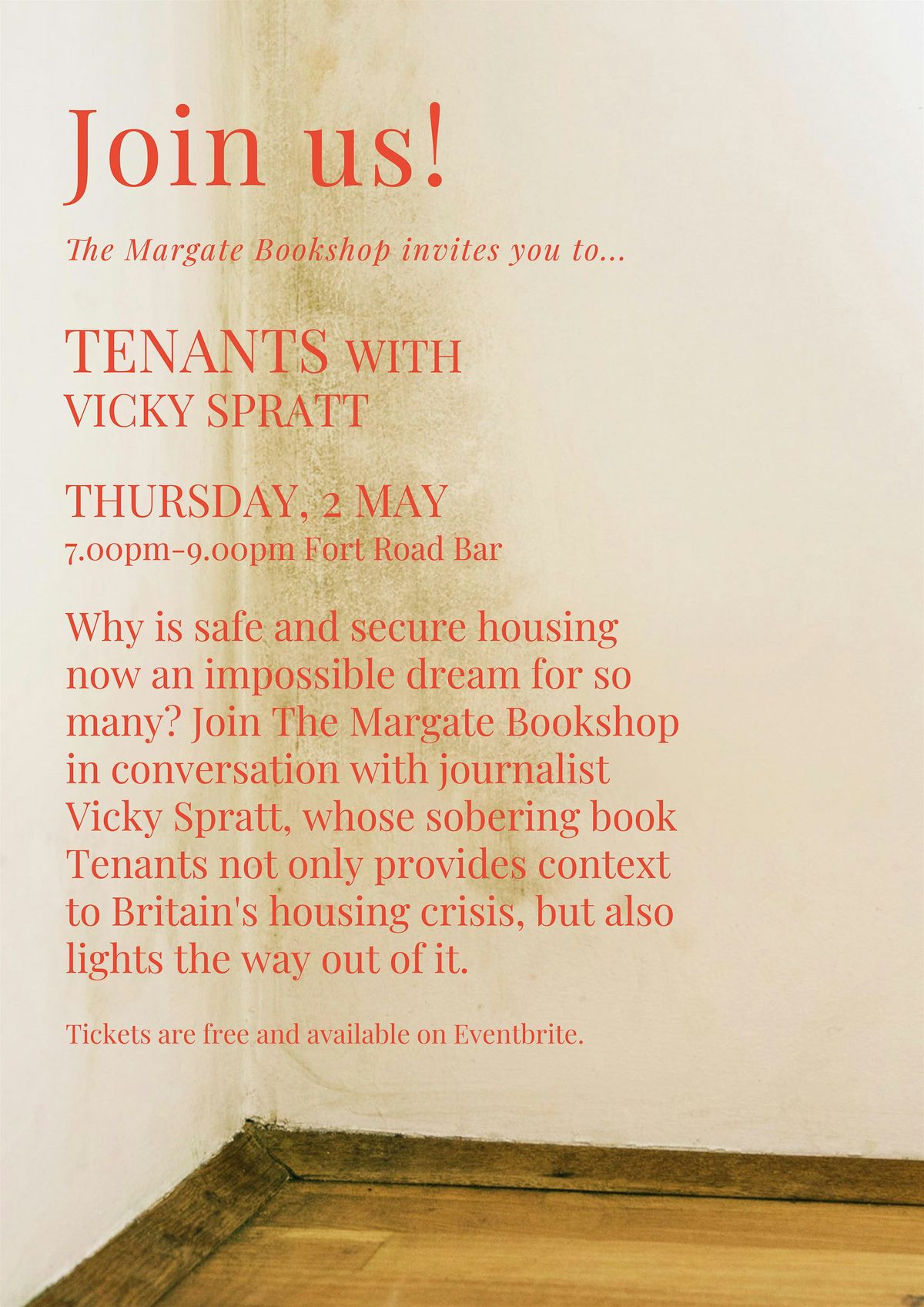 TENANTS WITH VICKY SPRATT, Fort Road Hotel, Margate, 2 May 2024 | AllEvents