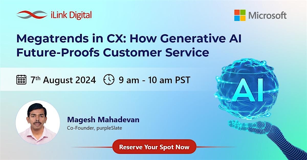 CX Megatrends: The Innovative Impact of Generative AI in Customer ...