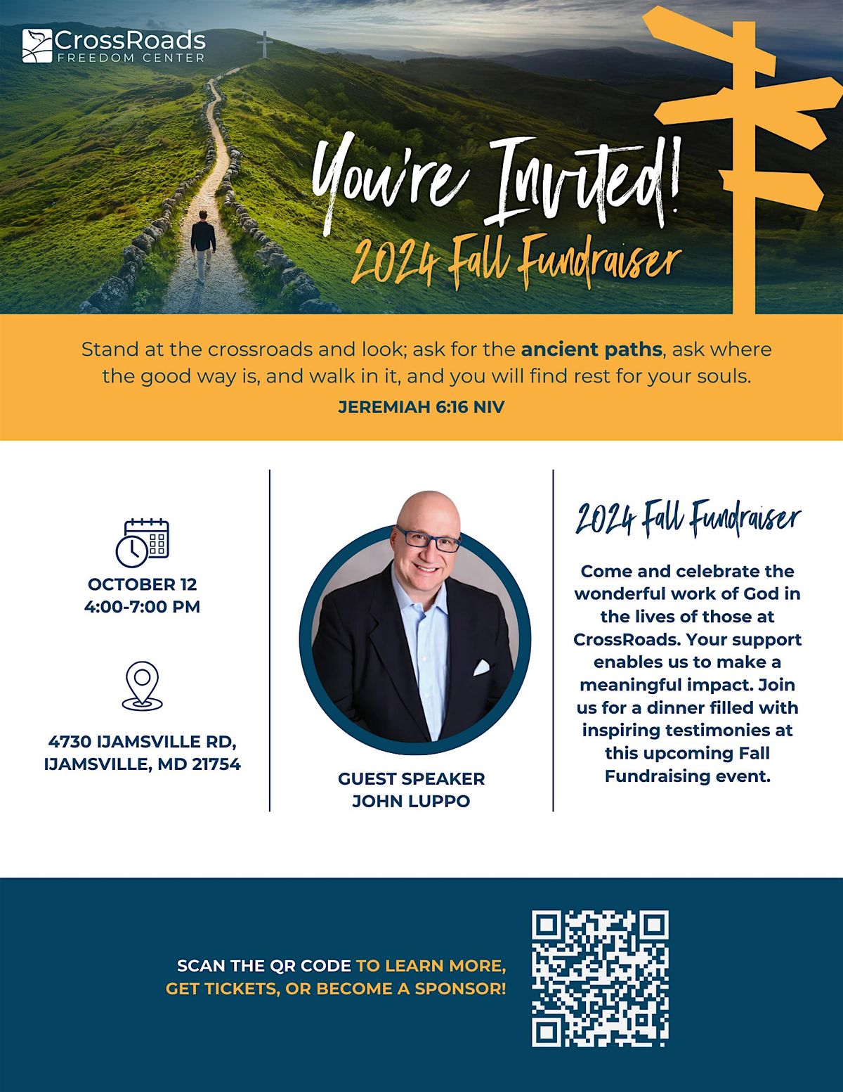 2024 CrossRoads Fundraiser: Making Disciples, Following the Ancient ...