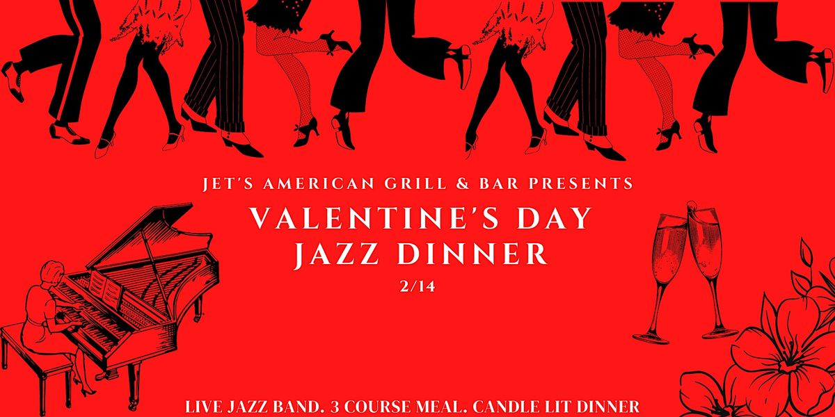 Valentines Day Jazz Dinner at Jets Midtown — *6PM SEATING*, Jet's ...