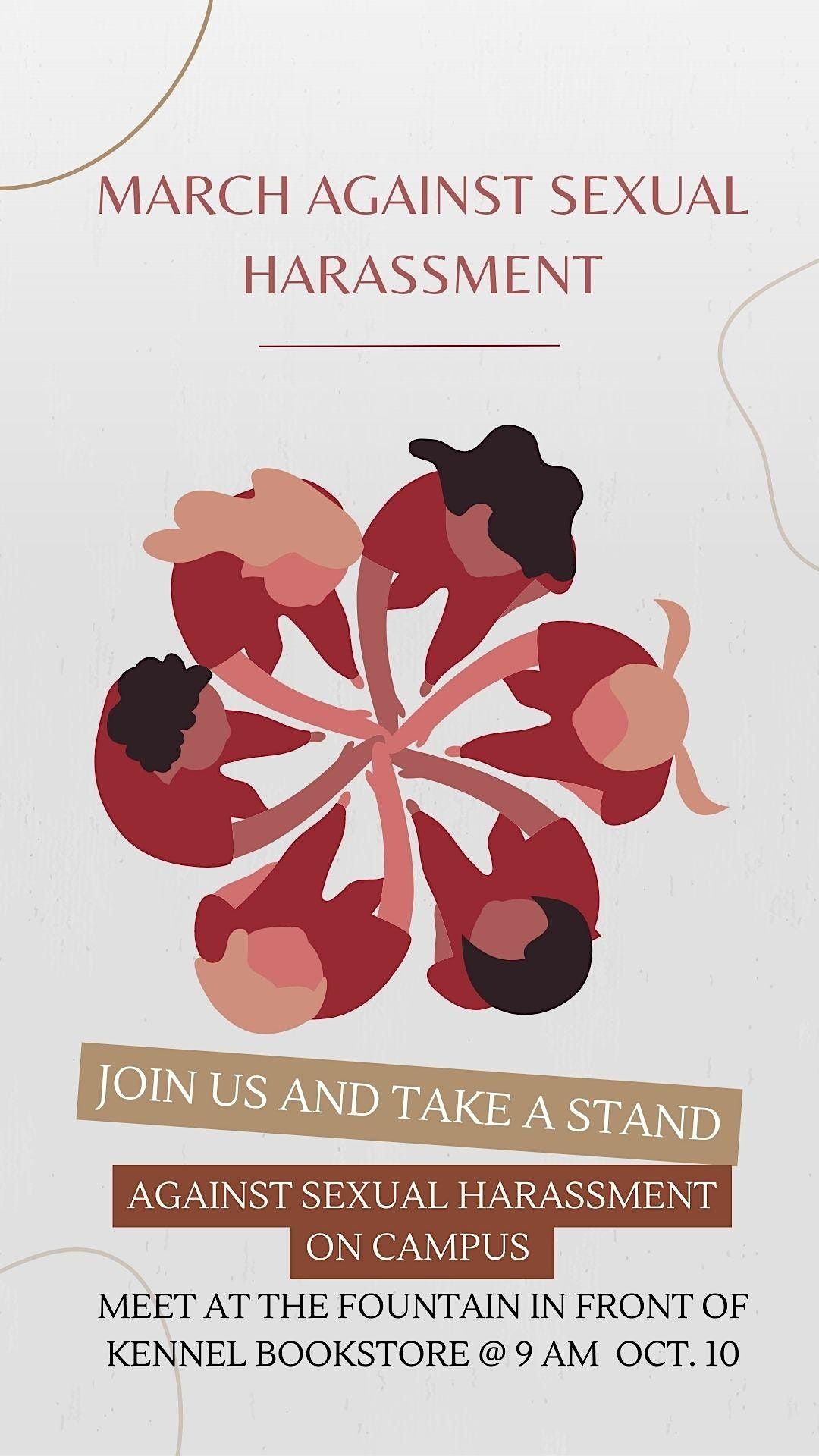 Womens March On Campus March Against Sexual Harassment Within Csu