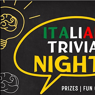 Chicchi Club Italian Trivia Night, The Daily Growler - UA, Upper ...