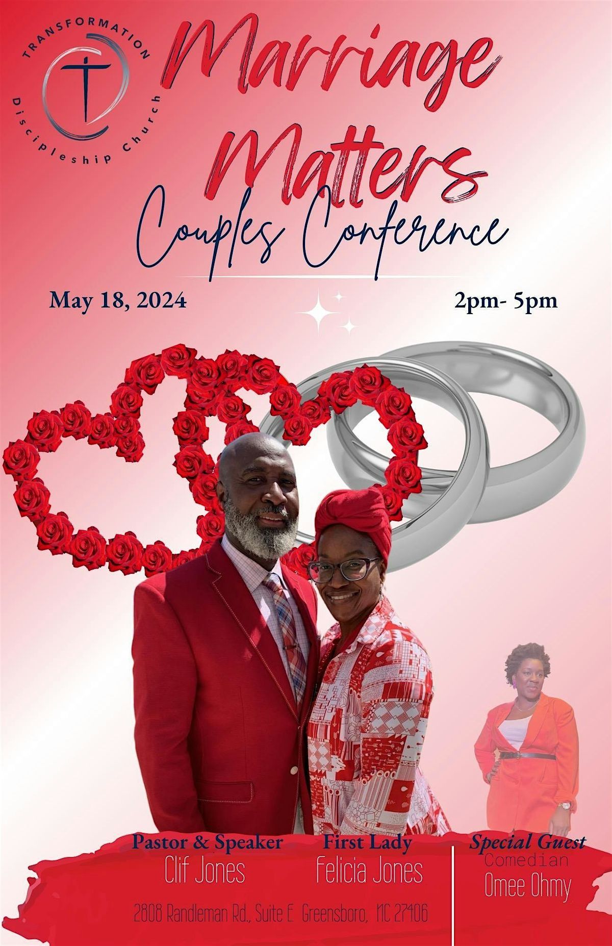 Marriage Matters Couples Conference, Transformation Discipleship Church ...