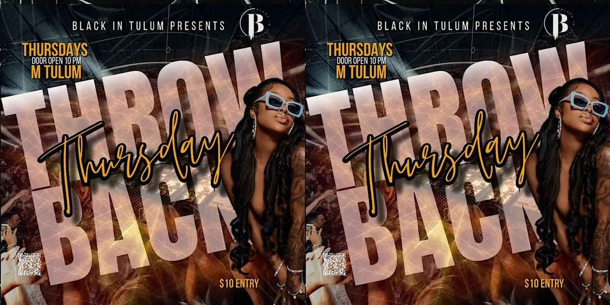 Black in Tulum: Throwback Thursdays, M Tulum Hookah & Pool Lounge, 7 ...