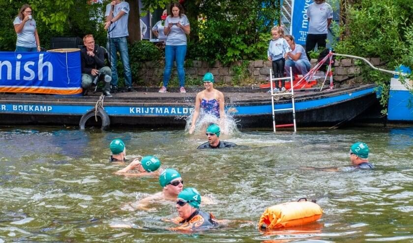 Swim to Fight Cancer Gouda 2023, Museumhaven Gouda, Alphen Aan Den Rijn ...