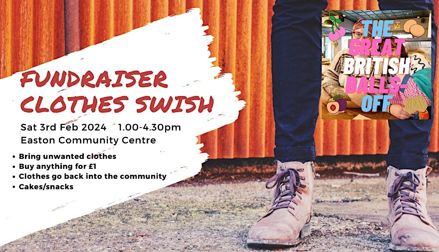 February Clothes Swish, Easton Community Centre, 3 February 2024 ...