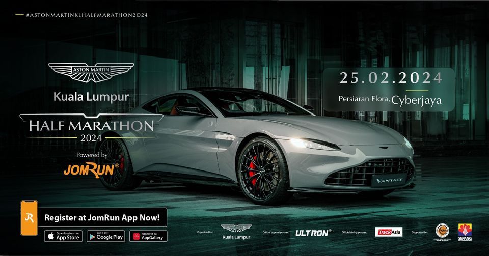 Aston Martin Half Marathon 2024 Powered By JomRun®, Persiaran Flora ...