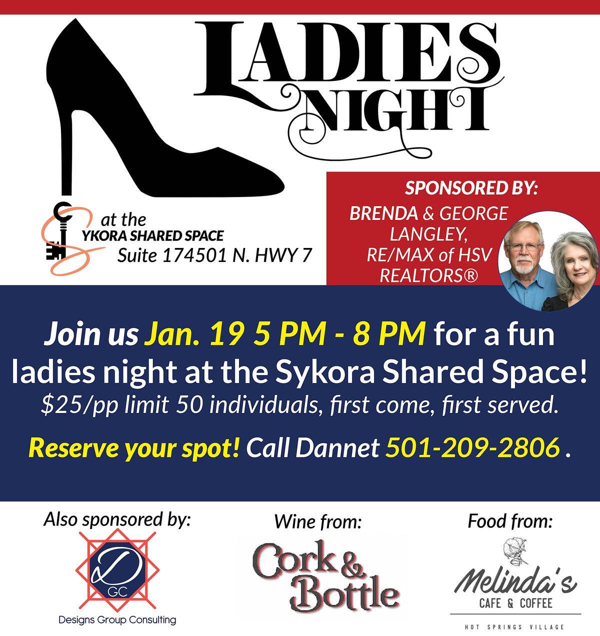 Ladies Night at the Sykora Shared Space Presented by Brenda Langley ...
