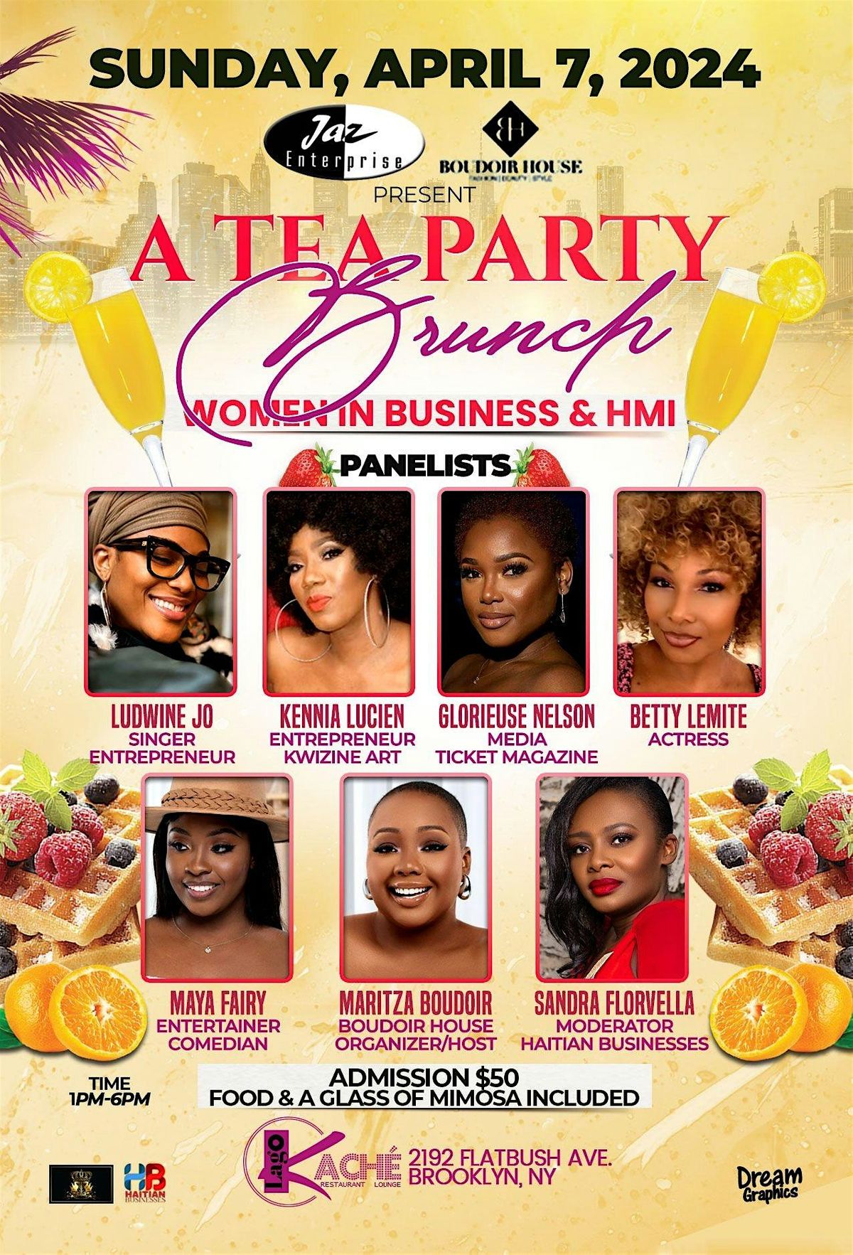 A Tea Party Brunch - Women in Business & HMI, Lago Kache Restaurant ...