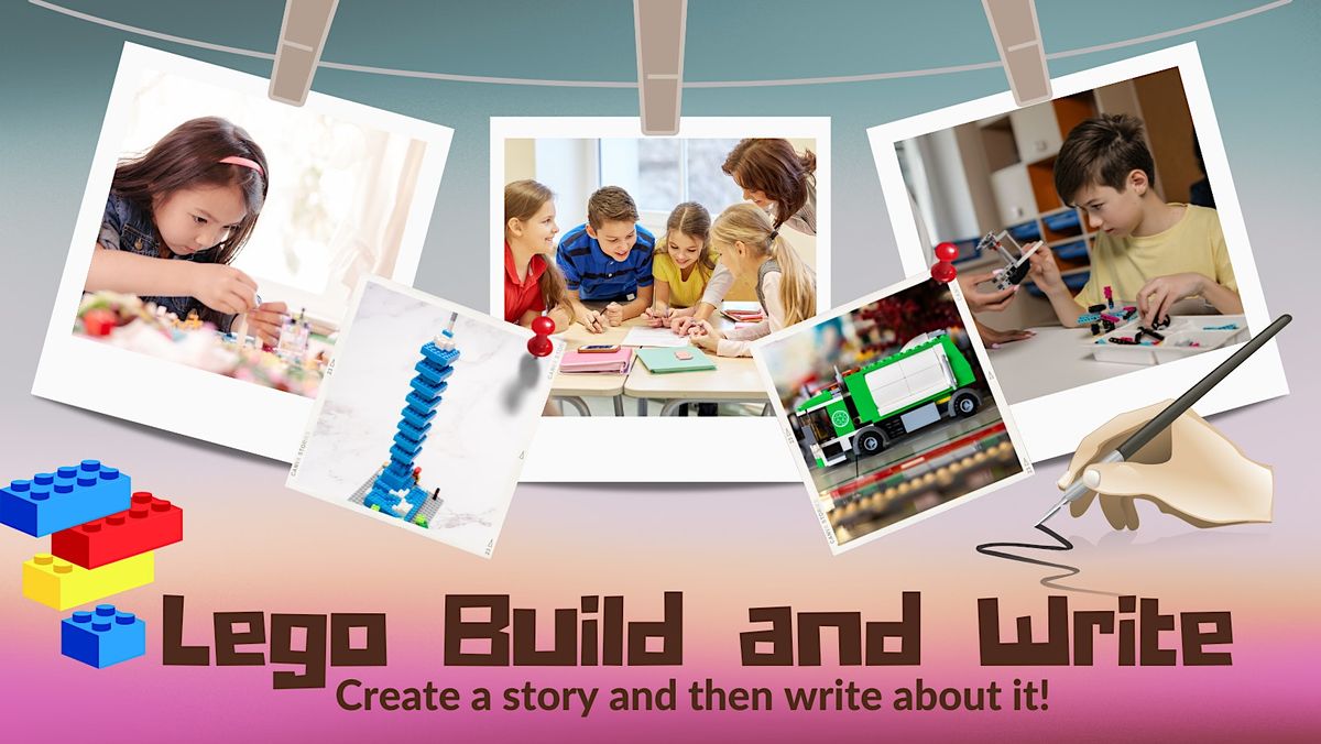 Lego Build and Write, 17547 Ventura Blvd, Los Angeles, 23 July 2023 ...