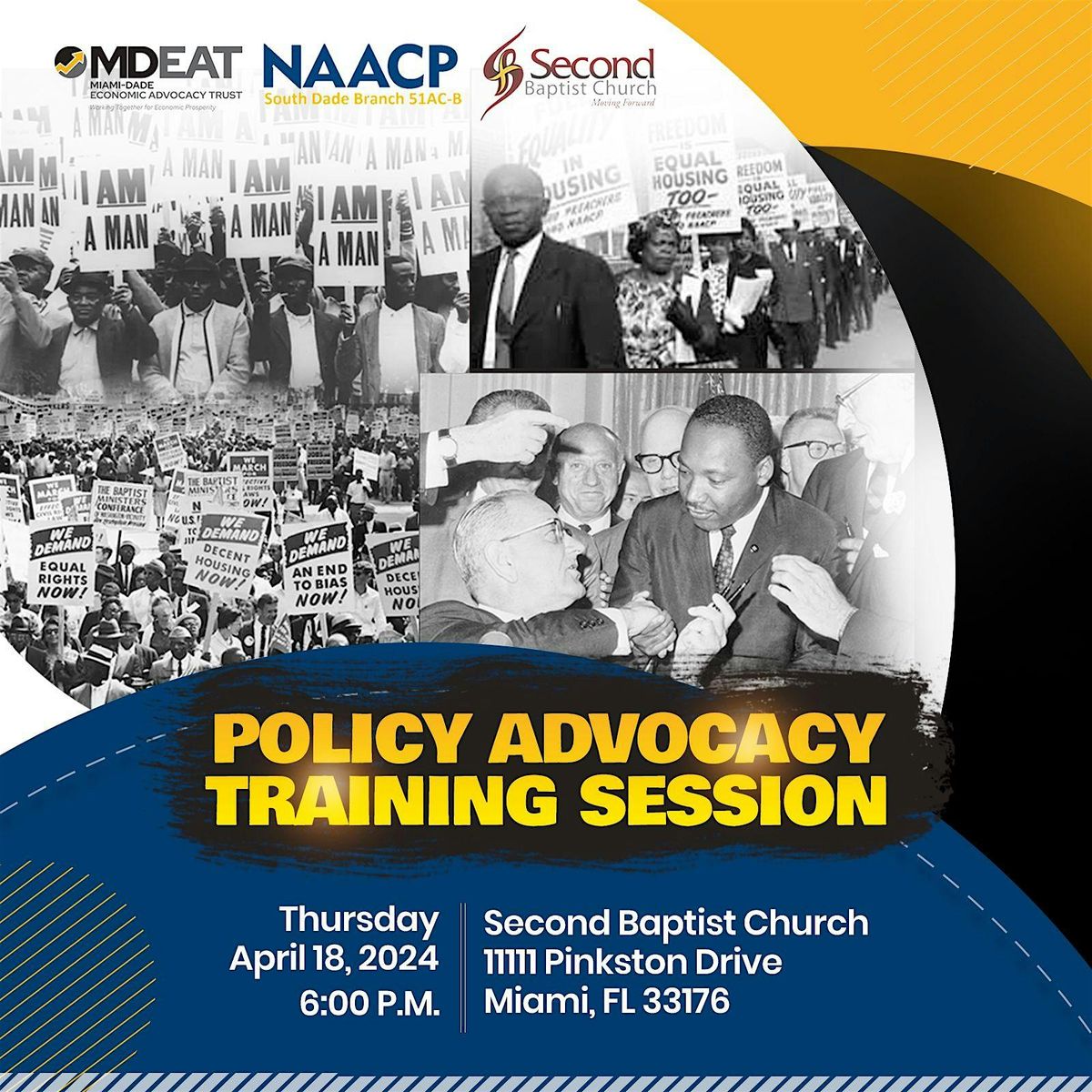 Policy Advocacy Training Session w/ MDEAT,NAACP South Dade & Second ...