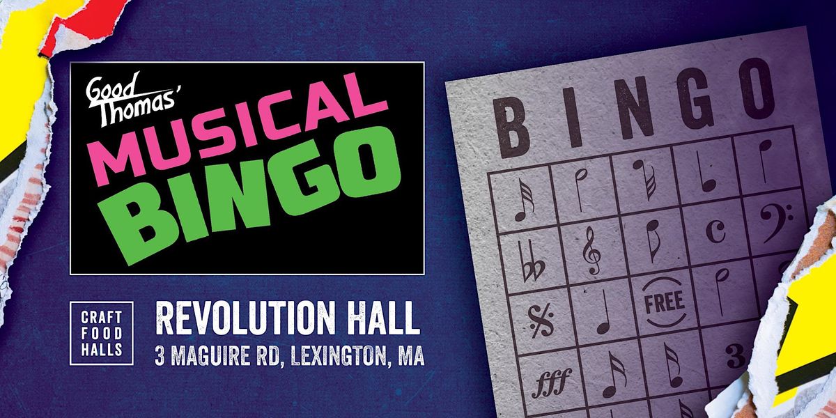Good Thomas Musical Bingo - Craft Food Halls Revolution Hall, Craft ...